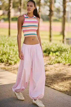 DAILY PRACTICE BY ANTHROPOLOGIE Balloon Pants - Pink