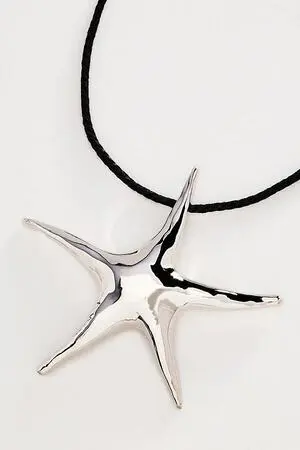 LELET NY Nala Star Pendant Necklace - Silver