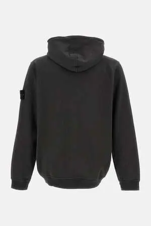 Stone Island Diagonal Fleece Zip-up Hoodie
