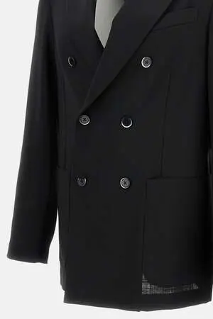 Barena Venezia Siroco Wool Blazer - Black