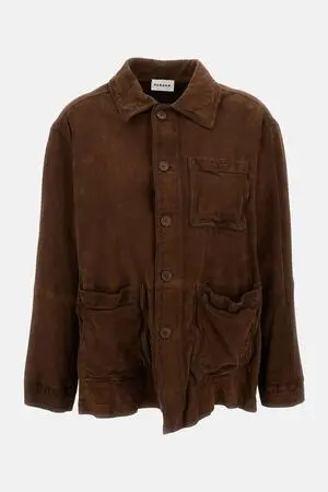 PAROSH Suede Leather Jacket