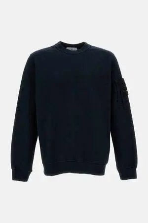 Stone Island Crewneck Sweatshirt - Blue