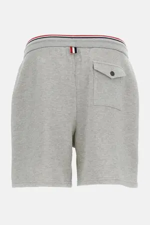 Thom Browne 4-bar Cotton Sweatshorts