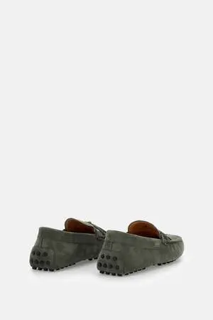 TOD'S Rubber-soled Loafer - Green