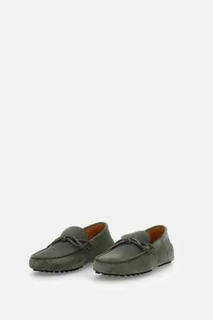 TOD'S Rubber-soled Loafer - Green
