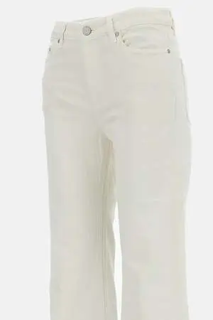 Ag Tropea High-rise Flare Jeans - Bianco