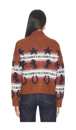 ALLSAINTS Epona Zip-up Cardigan