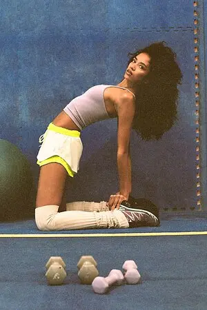 Free People Reversible Performance Shorts - White Combo