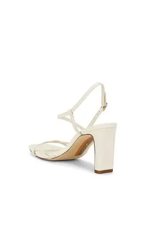 Sam Edelman Elissa Strappy Block Heel Sandal - Ivory