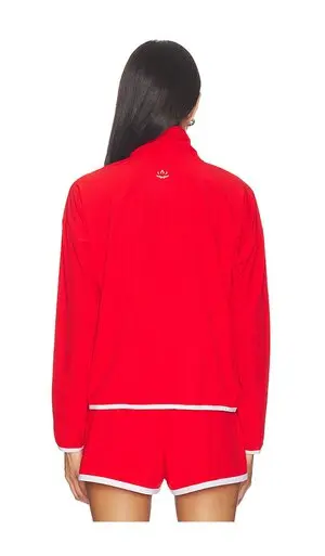 Beyond Yoga The Course Contrast Half Zip Pullover