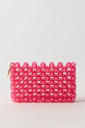 PERADE Perade Beaded Wallet Flamingo