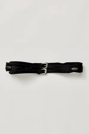 Free People Wisteria Waist Belt - Black