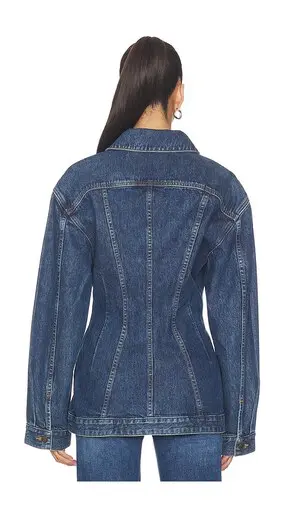AGOLDE Myra Jacket Stretch Denim - Blue