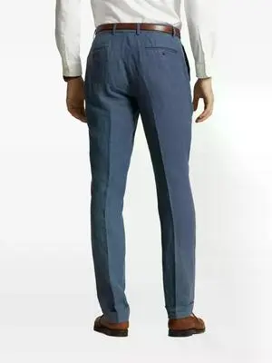 Polo Ralph Lauren Pressed-crease Trousers - Blue