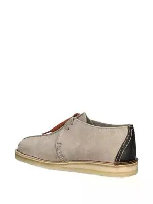 Clarks Desert Trek Suede Loafers - Neutrals