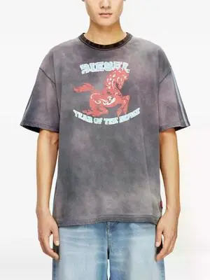 DIESEL® Year Of The Horses Ci-t-boxt-horse T-shirt - Grey