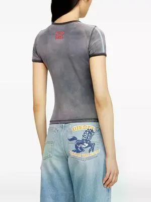 DIESEL® T-shirt With Print - Grey