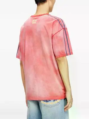 DIESEL® Year Of The Horses Print T-shirt - Red