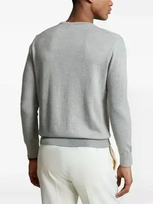 Polo Ralph Lauren Logo-embroidered Sweater - Grey