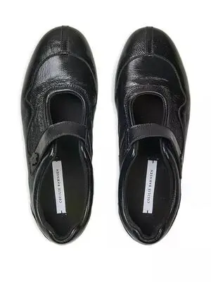 Cecilie Bahnsen Cosmo Leather Sneakers - Black