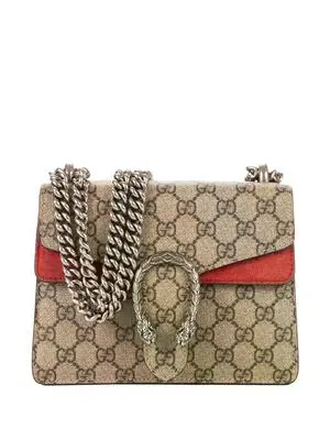 Gucci Dionysus Monogram Chain-strap Shoulder Bag - Neutrals