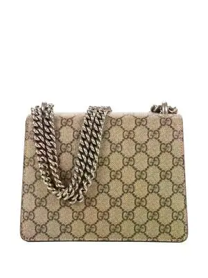 Gucci Dionysus Monogram Chain-strap Shoulder Bag - Neutrals