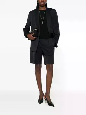 Victoria Beckham Pleated Front Shorts