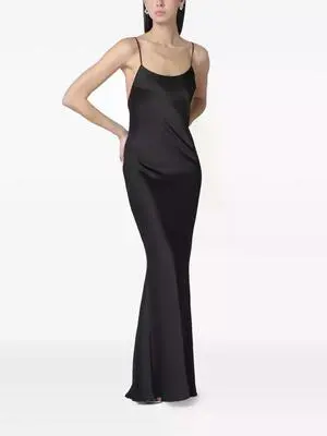 Andamane Ninfea Slip Maxi Dress - Black