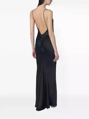 Andamane Ninfea Slip Maxi Dress - Black