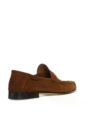 TOM FORD Suede Loafers - Brown