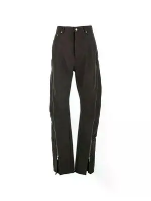 Rick Owens Temple Bolan Banana Zip-detail Trousers