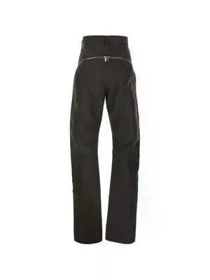 Rick Owens Temple Bolan Banana Zip-detail Trousers