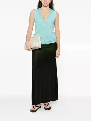 ERMANNO FIRENZE Lace-detail Top