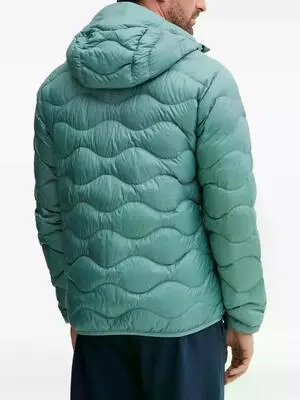 PEAK PERFORMANCE Helium Quilted Hooded Jacket - Blue