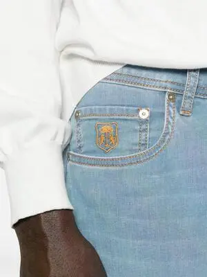 Corneliani Classic Five-pocket Jeans - Blue