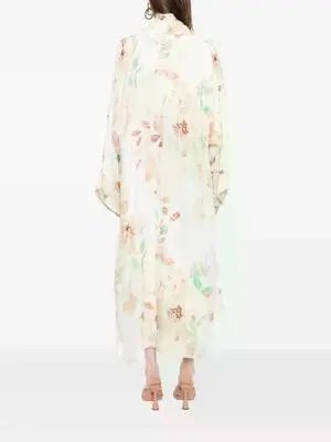 BAMBAH Kaftan Dress With Floral Print