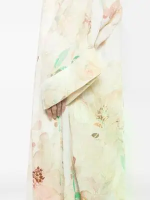 BAMBAH Kaftan Dress With Floral Print