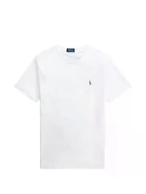 Polo Ralph Lauren Logo-embroidered T-shirt - White