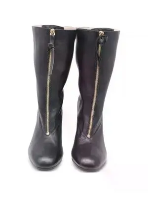 STUART WEITZMAN Front-zipped Heeled Boots