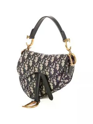 Dior Mini Saddle Shoulder Bag - Neutrals