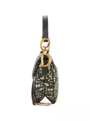 Dior Mini Saddle Shoulder Bag - Neutrals