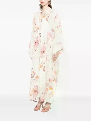 BAMBAH Kaftan Dress With Floral Print