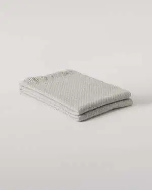 Johnstons Of Elgin Yarrow Light Cashmere Throw