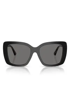 Burberry 54mm Square Sunglasses - Black