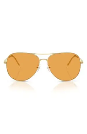 Tory Burch 58mm Pilot Sunglasses - Orange