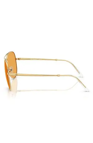 Tory Burch 58mm Pilot Sunglasses - Orange