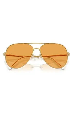 Tory Burch 58mm Pilot Sunglasses - Orange