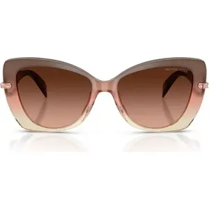 Michael Kors Butterfly Sunglasses - Soft Pink Gradient/soft Pink