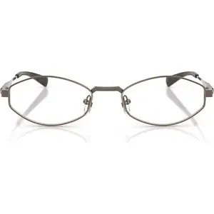 Michael Kors Michael Kors Palo Alto 56mm Oval Sunglasses Matte Husk/brown Gradient