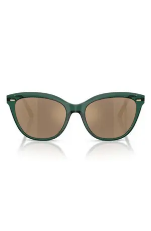 Oliver Spencer X Roger Federer Cat Eye Sunglasses - Translucent Dark Teal